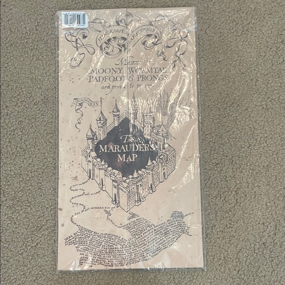 Warner Bros. | Other | Harry Potter Marauders Map Poster | Poshmark